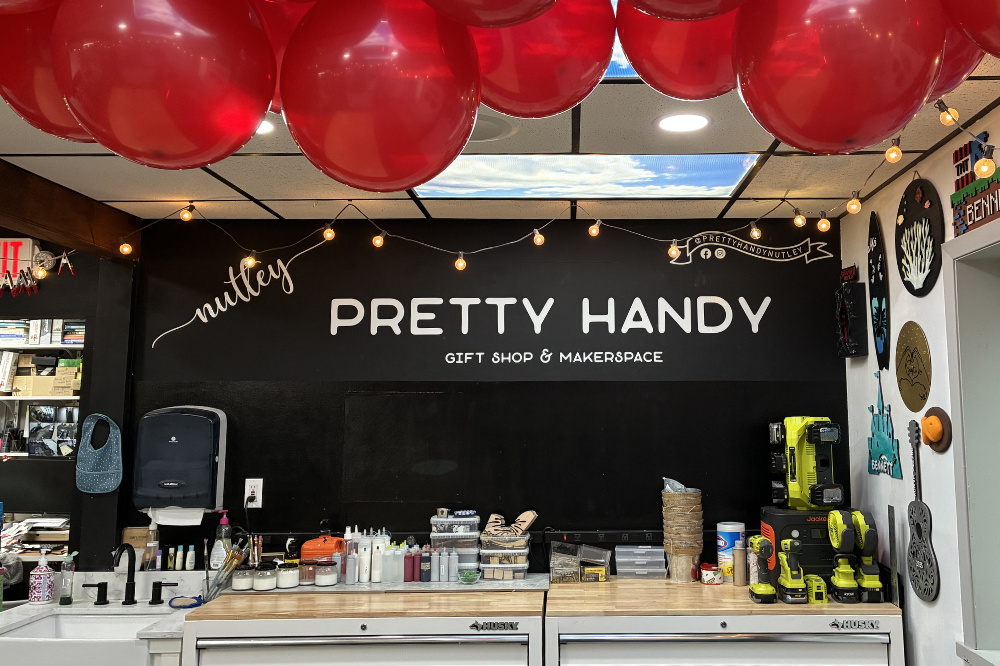 Inside Pretty Handy, Nutley's Niche Gift Shop + Makerspace - Montclair Girl