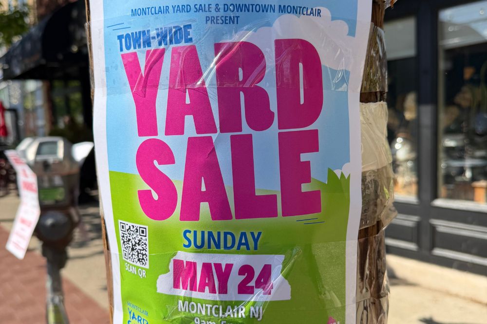 Montclair's Town-Wide Yard Sale to be Held 5/31 - Montclair Girl